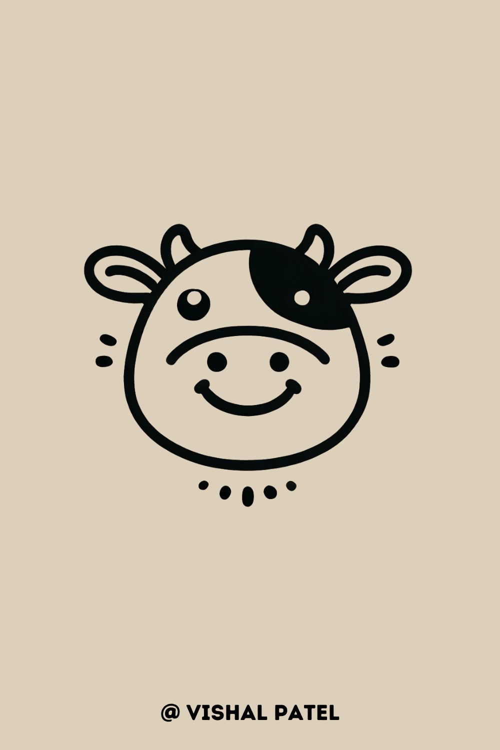 🐮25 Easy Cute Cow Drawing Ideas for Beginners & Kids